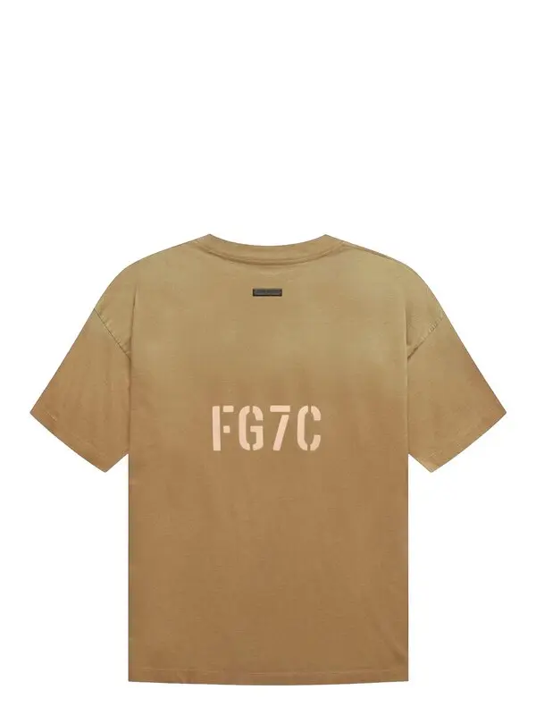 Fear Of God Fg7c Tee 'vintage Army - Green