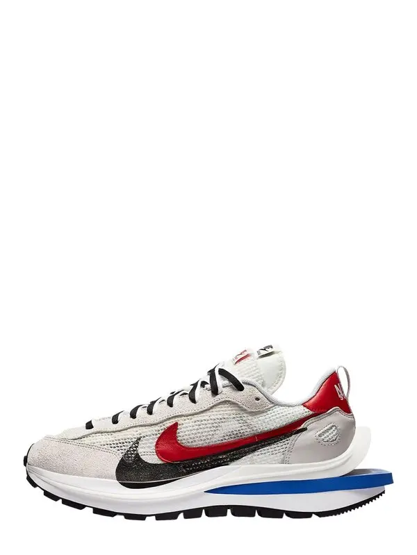 Nike X Sacai Vaporwaffle Sail Sneakers - White/black/red