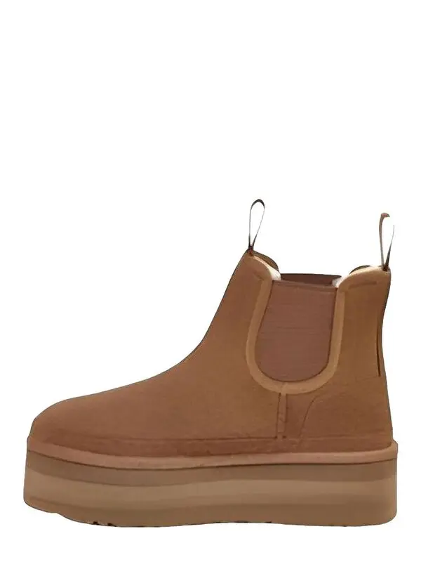UGG Neumel Platform Chelsea Boot - Chestnut