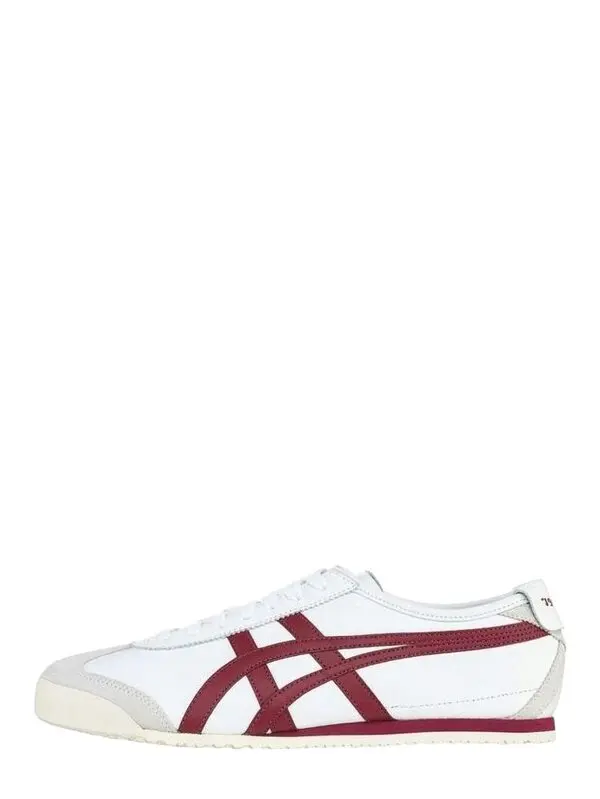 Onitsuka Tiger Mexico 66 "white Burgundy" Sneakers - White/red