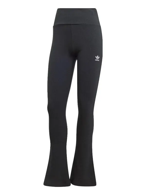 Adidas Essentials Rib Flared Pant - Black