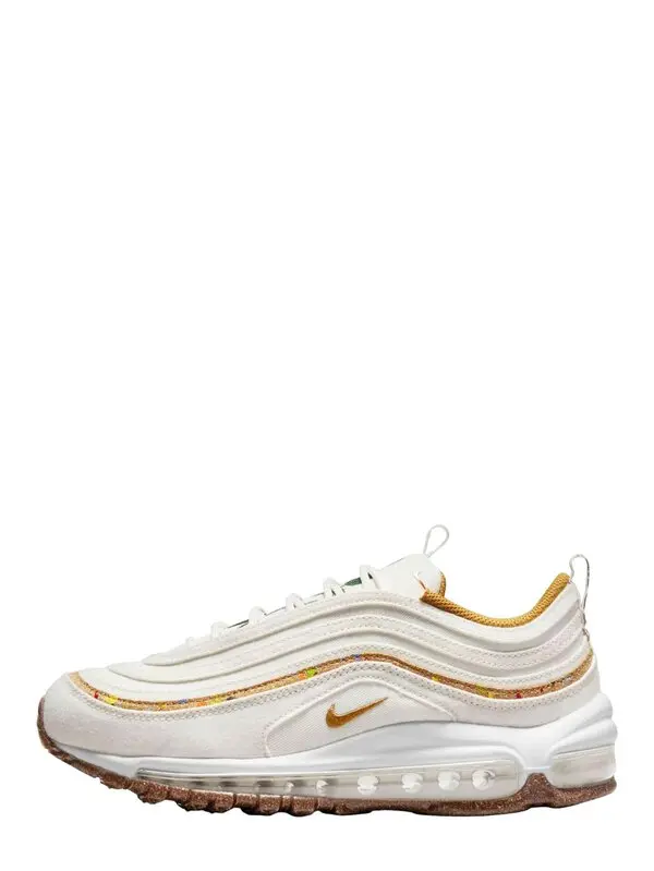 Nike Max 97 Se "cork" Low Top Sneakers - Coconut Mike/volt