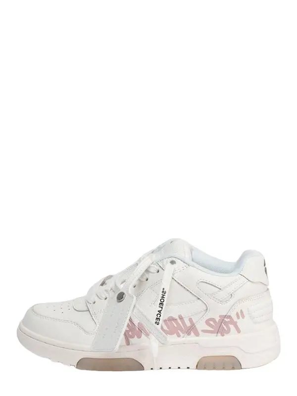 Off-White Out Of Office Low-top Sneakers - White/pink