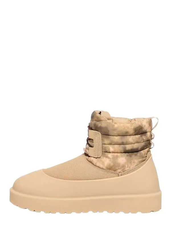 UGG Classic Mini Lace Wea Smokescreen Boots - Mustard Seed