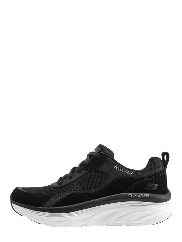 Sketchers D'lux Walker Athletic Sneakers - Black/white