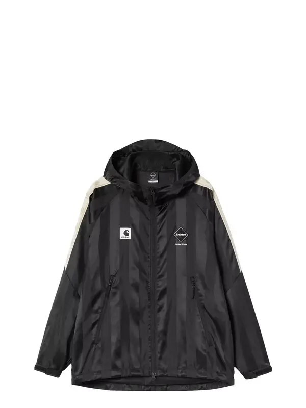 Carhartt Work In Progress X F.c.real Bristol Warm Up Jacket - Black