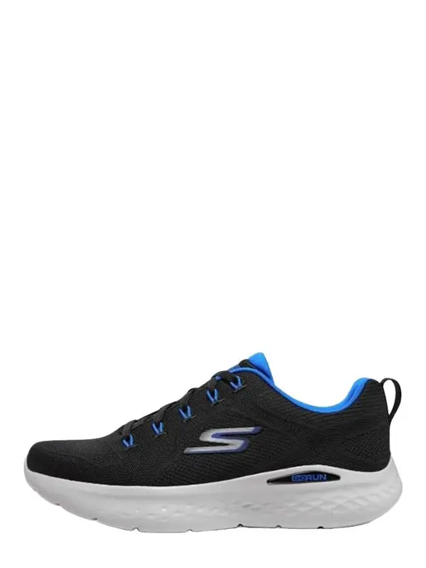 Sketchers Go Run Lite Athletic Sneakers - Black/blue