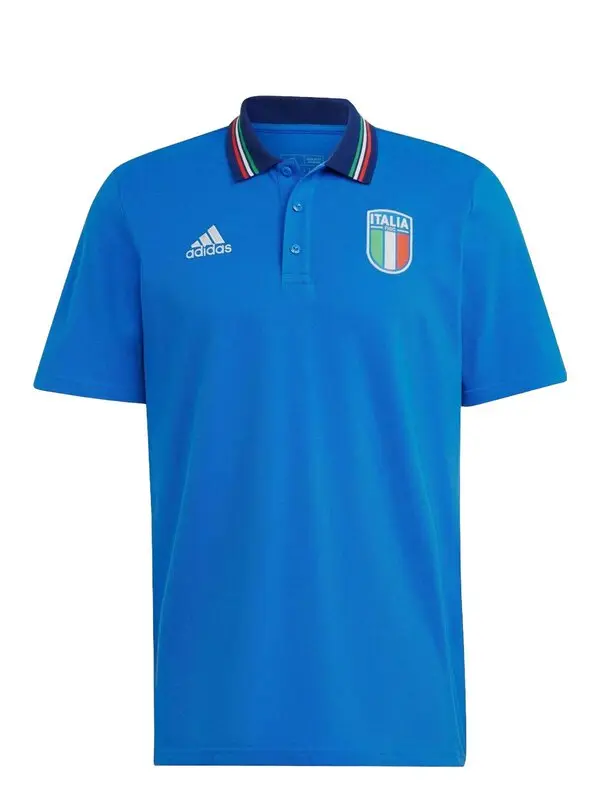 Adidas Italy Polo Shirt - Blue