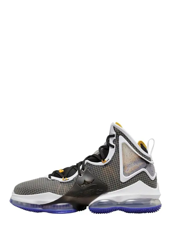 Nike Lebron 19 'graduate' High Top Sneakers - Black/white/purple
