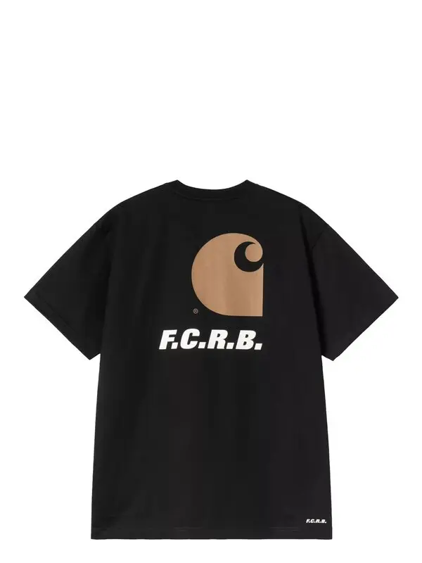 Carhartt Work In Progress X F.c.real Bristol Pocket S/s T-shirt - Black