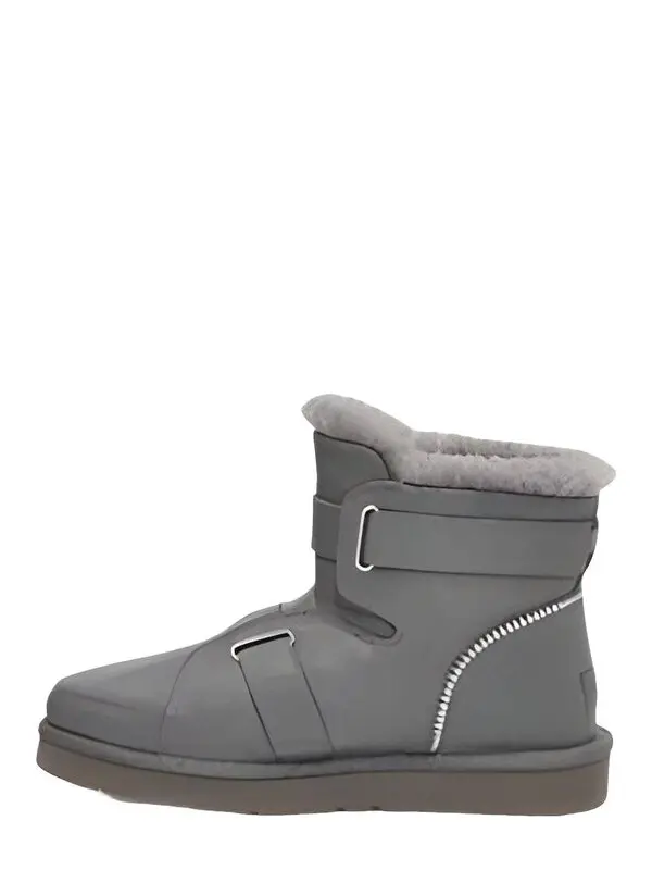 UGG Mini Buckle Short Boots - Grey