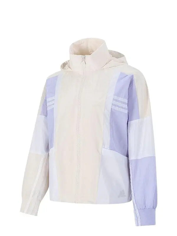 Adidas Paneled Hooded Jacket - Default Color