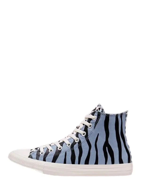 CONVERSE Chuck Taylor All Star High Top "twisted Archive Print Zebra - Blue