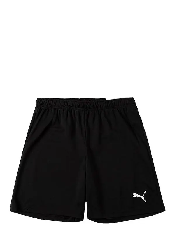 PUMA Running Shorts With Logo Detail - Black