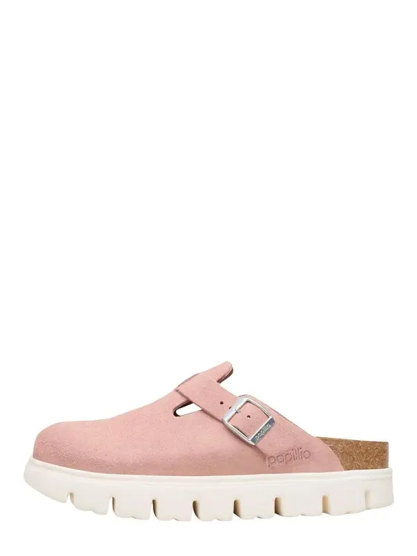 BIRKENSTOCK Boston Chunky Clogs - Pink Clay