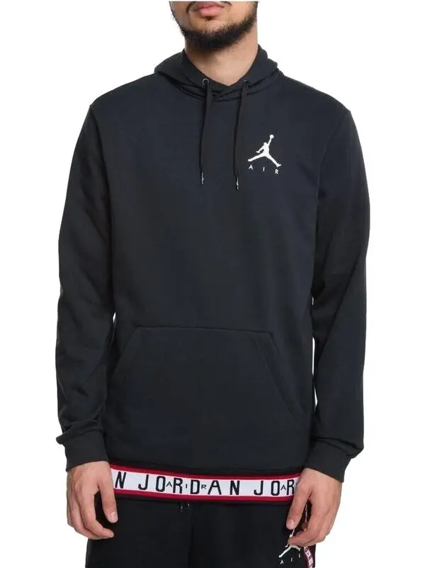 JORDAN Air Jumpman Full-zip Hoodie - Black