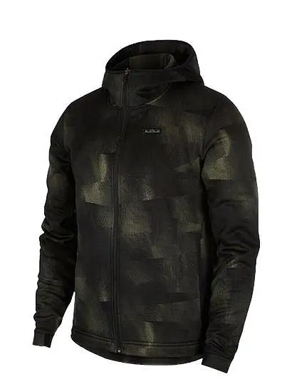 Nike Lebron James Camouflage Hooded Jacket - Green