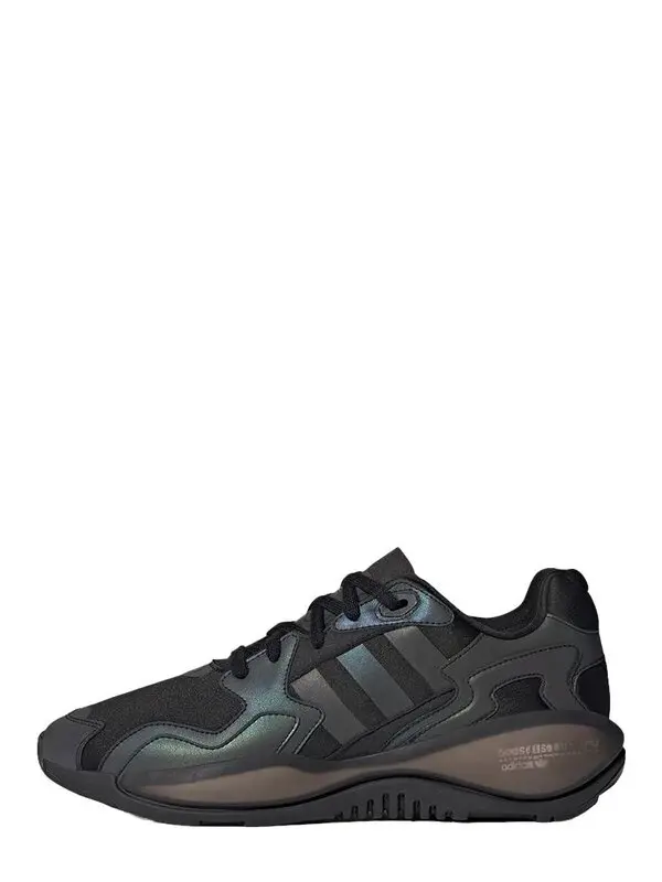 Adidas Zx Alkyne Lace Up Sneakers - Black