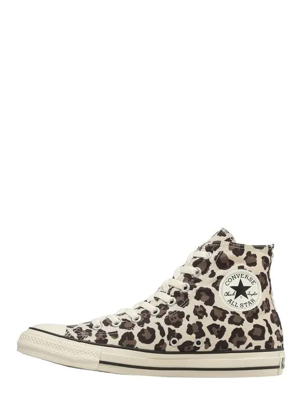 CONVERSE Chuck Taylor All Star Ld Hi Leopard Print High Top Sneakers - Beige