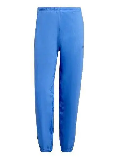 Adidas Originals Version Series Solid Color Elastic Waistband Loose Sports Pants - Blue