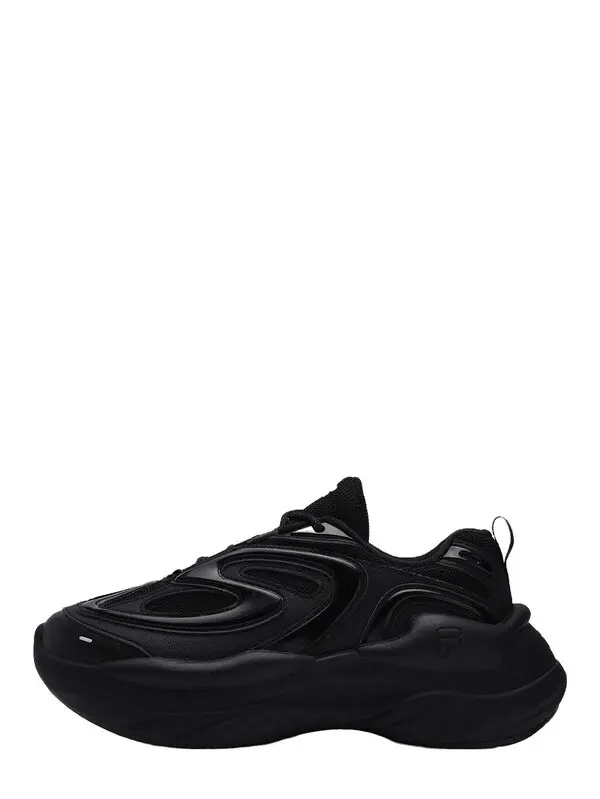 FILA FUSION Buzzard High Top Sneakers - Black