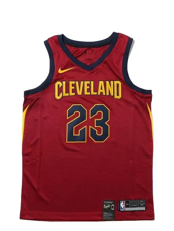 Nike Cleveland Cavaliers Lebron James #23 Icon Edition Jersey - Red
