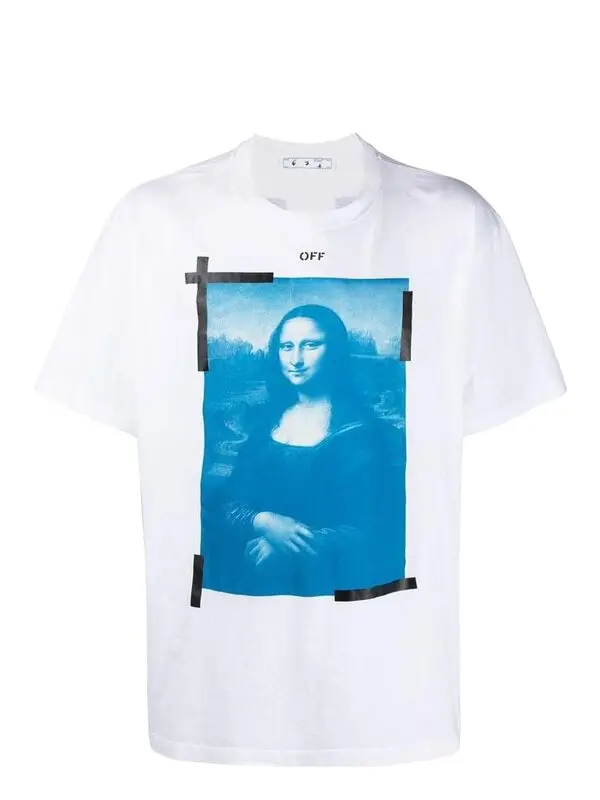 Off-White Ss22 Solid Color Round Neck Short Sleeve Version White T-shirt - Default Colorway