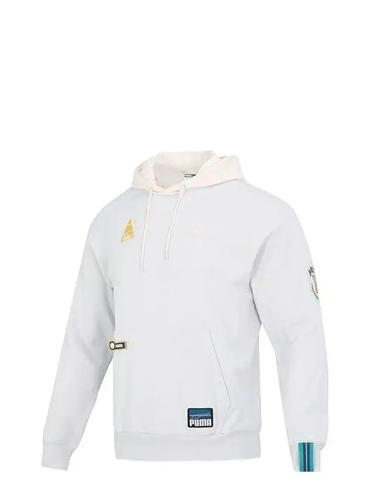 PUMA Team Badge Hoodie - Grey