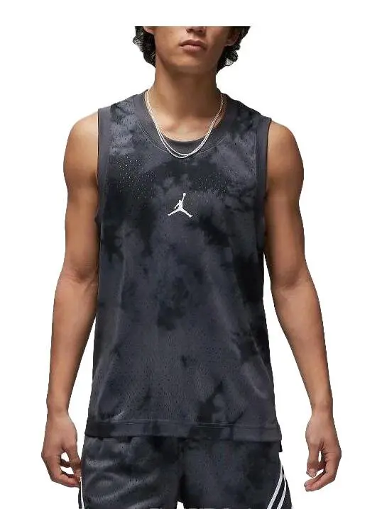 JORDAN Dry-fit Sports Mesh Jersey - Black/grey