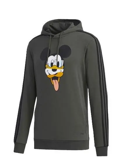 Adidas X Disney Crossover Training Sports Pullover - Dark Brown