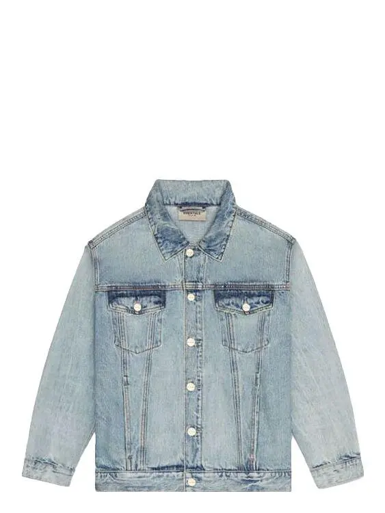 Fear Of God Light Denim Trucker Jacket - Blue