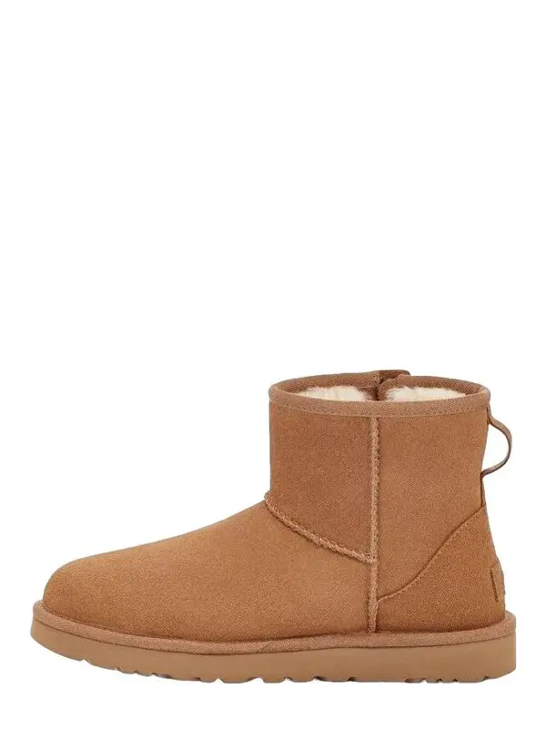 UGG Classic Mini Bailey Zip Ankle Boots - Light Brown