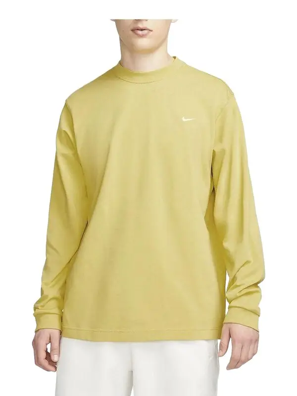 Nike Solo Swoosh Long-sleeve Top - Yellow