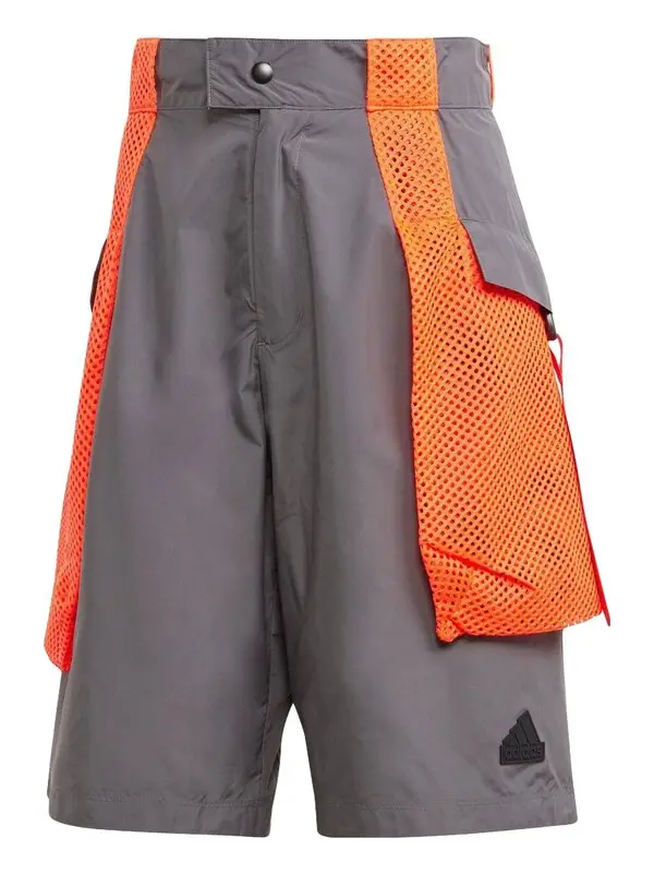 Adidas Premium City Escape Shorts - Grey Five
