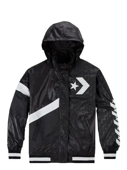 CONVERSE Graphic Logo Track Jacket - Black