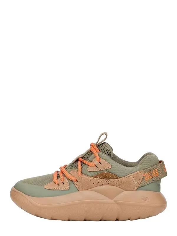 UGG La Alto Lace Outdoor Sneakers - Beige/tan/green