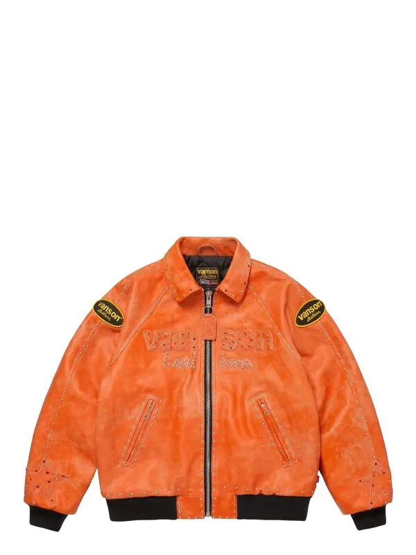 Supreme Vanson Leathers® B.b. Simon Jacket - Orange