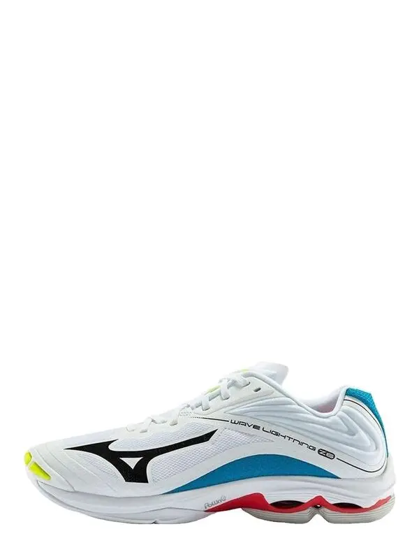 Mizuno Wave Lightning Z6 Athletic Sneakers - White/blue
