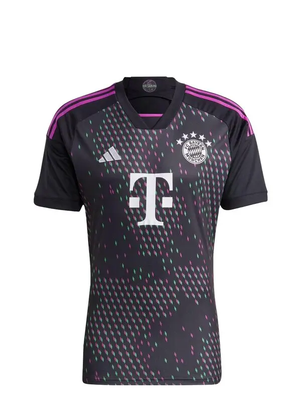 Adidas Fc Bayern 23/24 Away Jersey - Black/multi-color