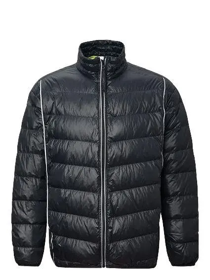 CONVERSE Stand Collar Light Puffer Jacket - Black