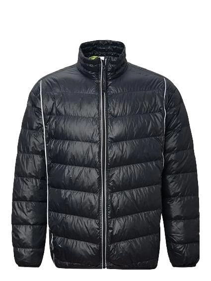 CONVERSE Stand Collar Light Puffer Jacket - Black