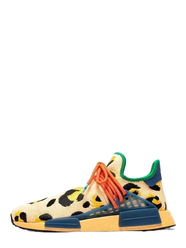 Adidas X Pharrell Nmd Hu Animal Print Sneakers - Yellowblack