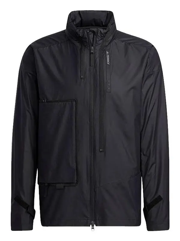 Adidas Hooded Zipper Jacket - Black