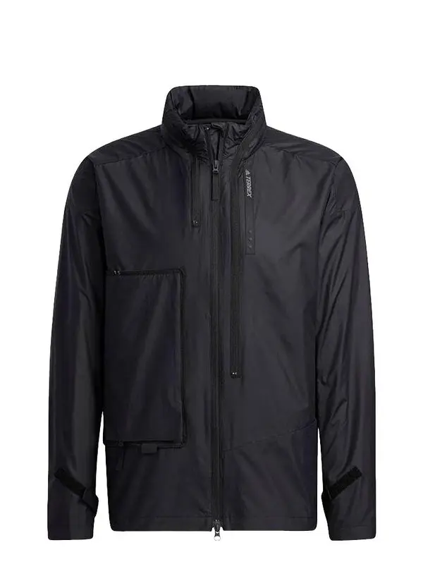 Adidas Hooded Zipper Jacket - Black