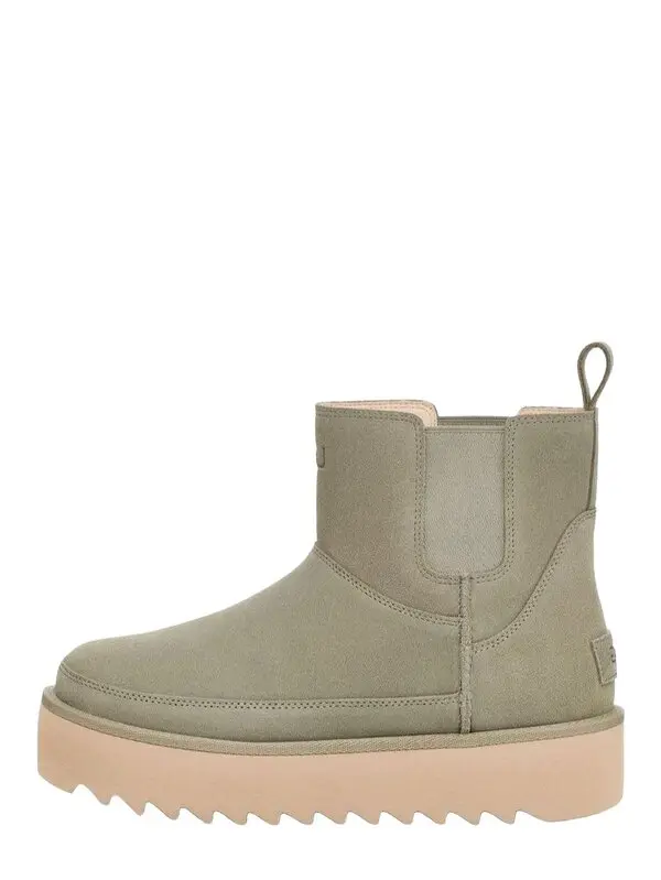 UGG Chelsea Platform Mini Boots - Green