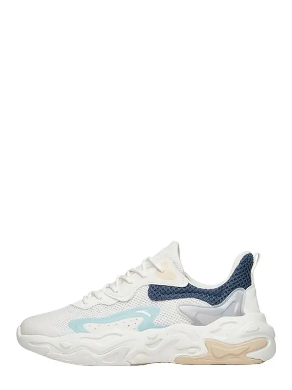 ANTA Broken Cocoon Sneakers - White/blue/silver