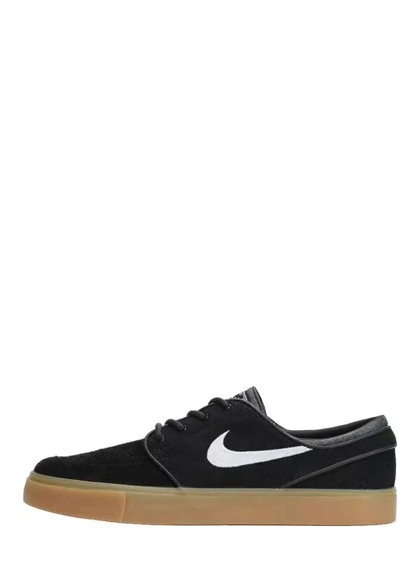Nike Zoom Stefan Janoski " Gum" Low Top Sneakers - Black