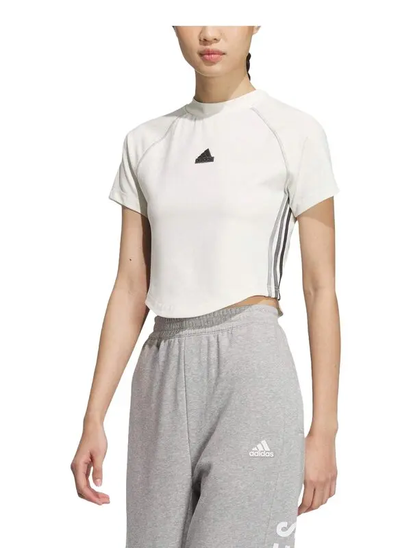 Adidas Dance Crop T-shirt - White