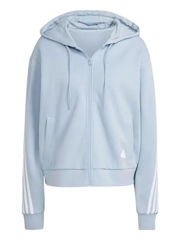 Adidas Future Icons 3-stripes Full-zip Hoodie - Blue