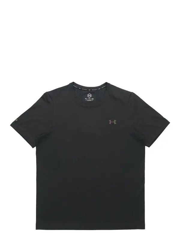 Under Armour Rush Seamless Short Sleeve Performance T-shirt - Black